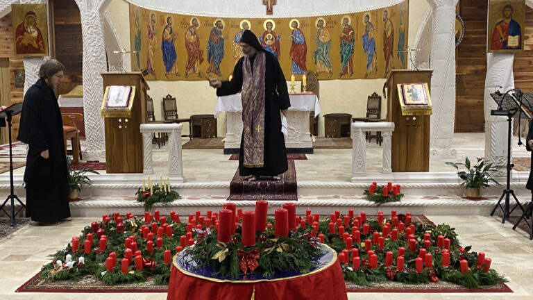 Bénédiction des couronnes de l’Avent – Église Orthodoxe Celtique
